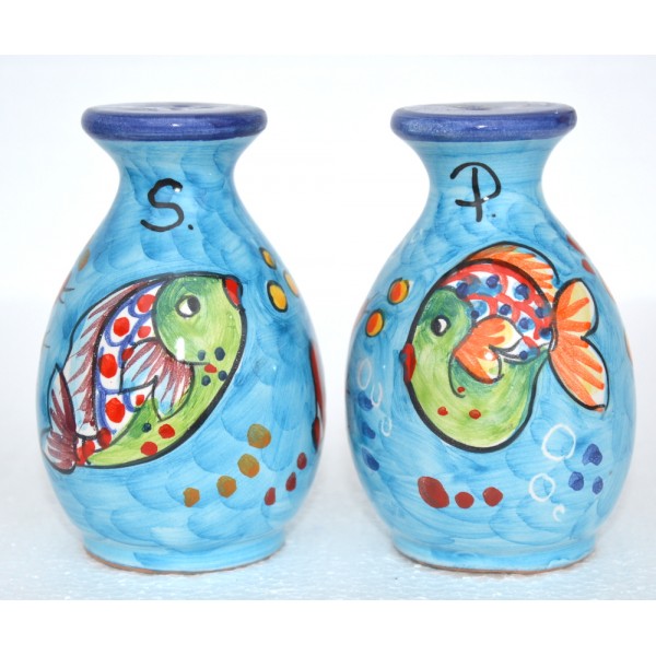 Seasoning set Fishes light blue | Oil and Vinegar | Piccadilly Costa d ...