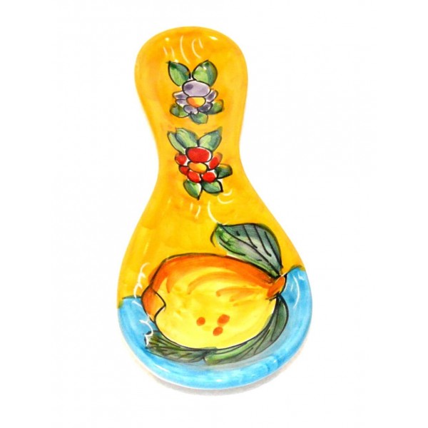 Spoon Rest Lemon Flower Yellow | Spoon Rests | Piccadilly Costa d'Amalfi